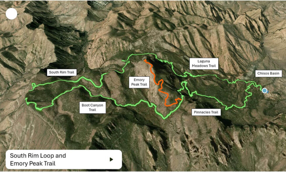 Step-By-Step Guide to the South Rim Loop and Emory Peak | Whereabouts ...